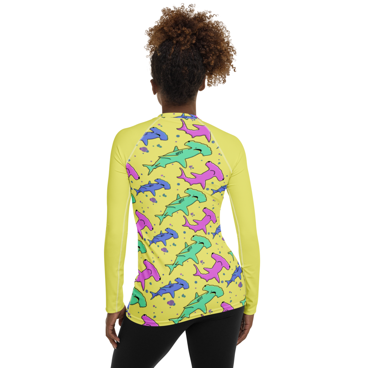 Hammerhead Shark Rash Guard - Lottie Norton Design